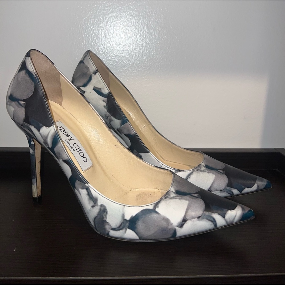 Jimmy Choo Petal Anouk Heels - Gem